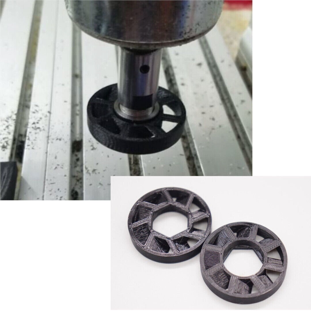 Chip Debris Fan for ER11 Collet Nut CNC Milling Chuck Holder Lathe (2 ...