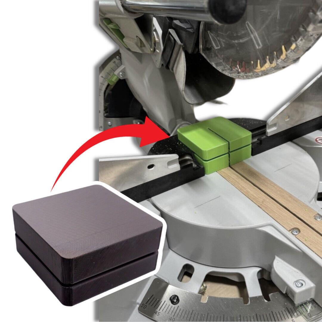 Zero Clearance Fence Block Cube for COLLIFLOWER Festool Kapex Miter ...