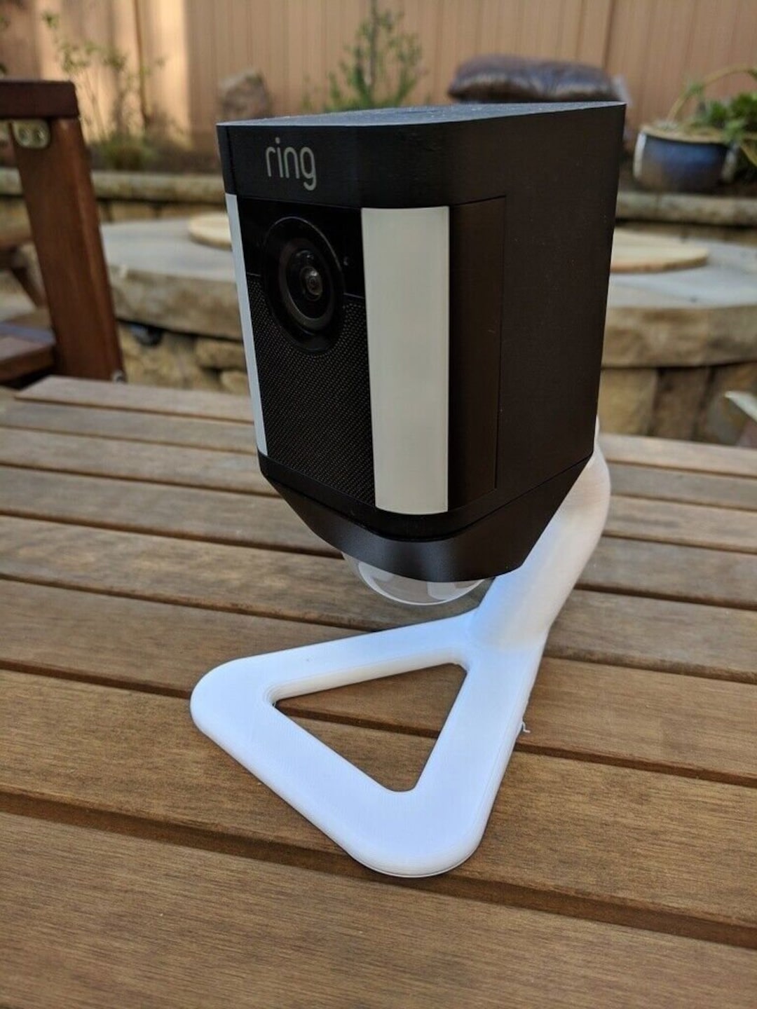 Portable Table Stand Mount for Ring Spotlight Cam Plus Wireless Battery ...