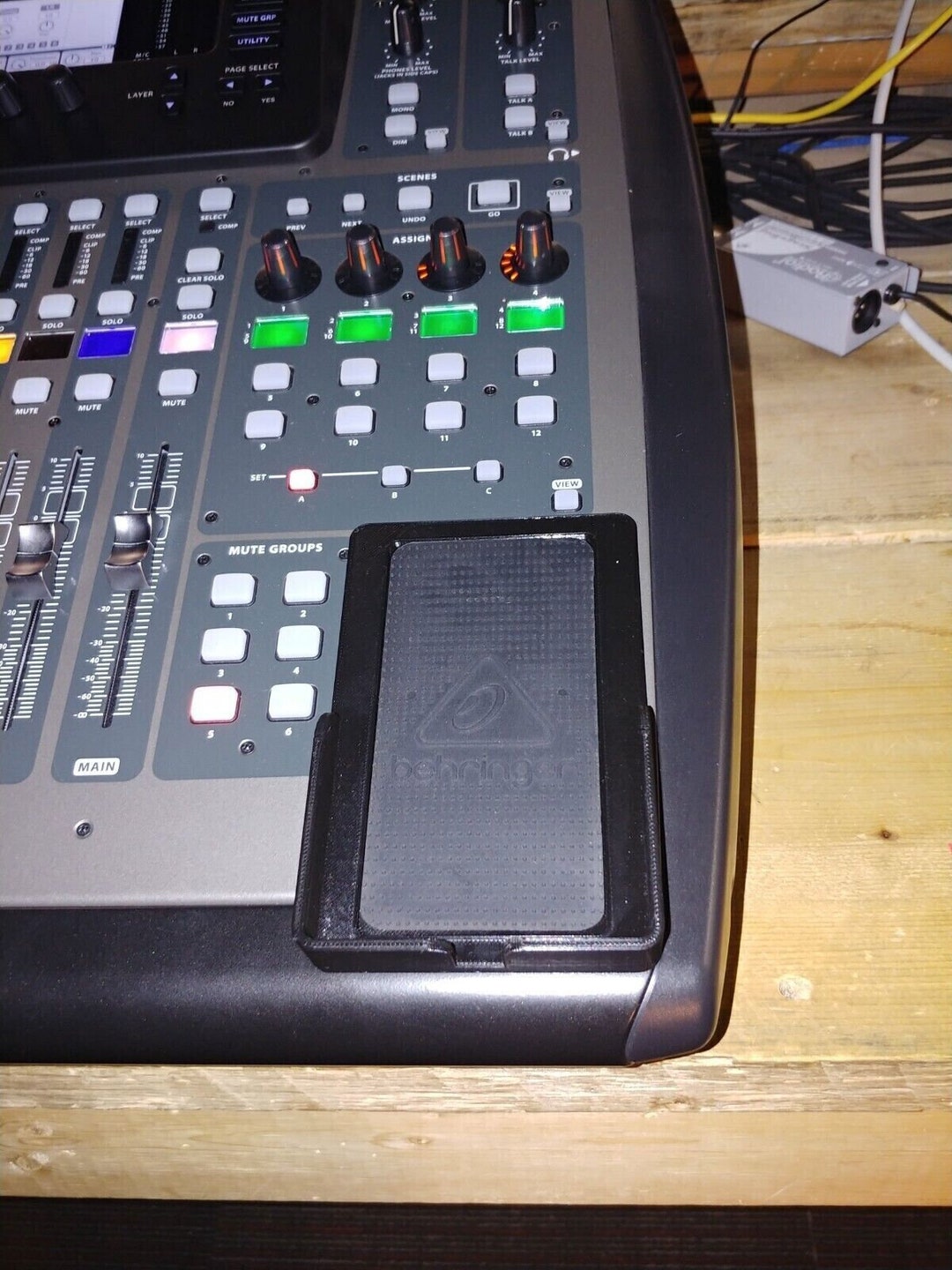 Large Phone Holder Attachment for Behringer X32 40 Channel Digital ...