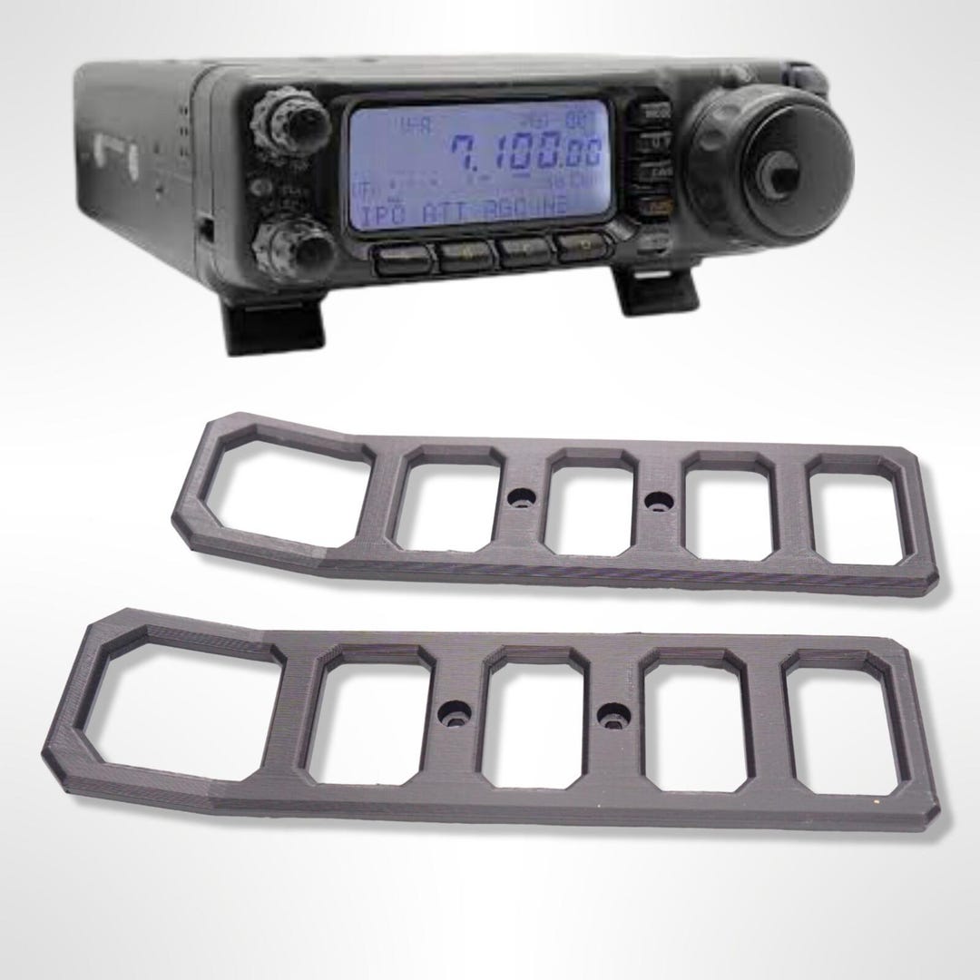 Custom Side Rail Protector Handles for Yeasu Ft-100 Hf/uhf/vhf Ham ...