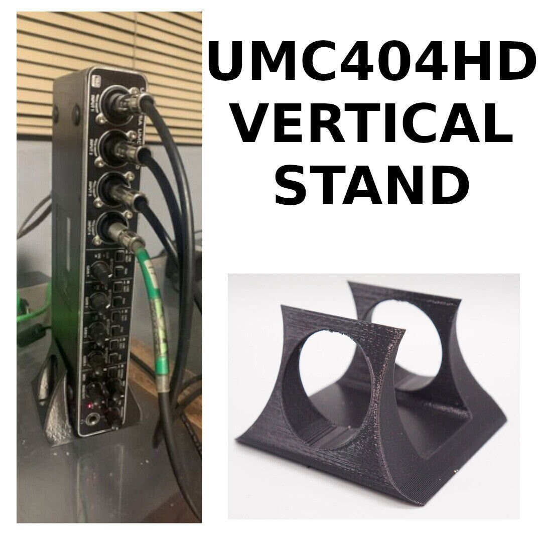 Convenient Vertical Stand for Behringer U-PHORIA UMC404HD USB Recorder ...