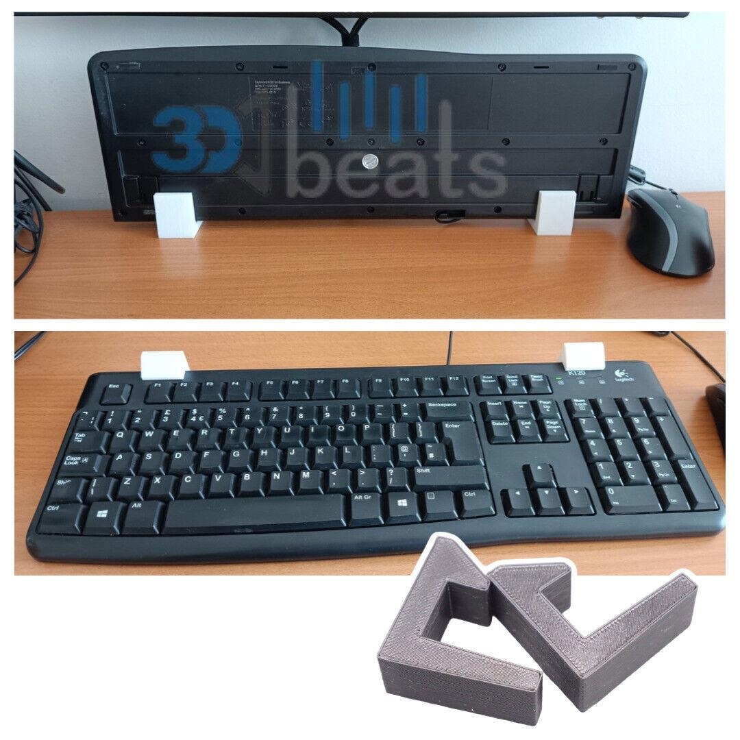 Vertical Organization Stand & Feet Risers for Logitech K120 Keyboard - Etsy