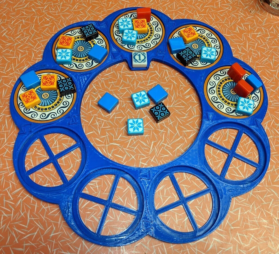 Game Organizer Card Holder Ring for Azul Strategy Board Game - Etsy