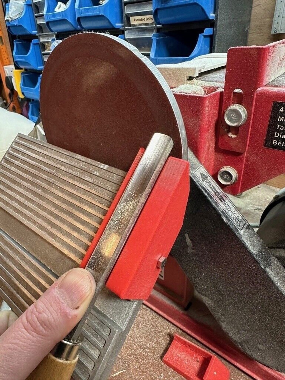 Sharpening JIG for Wood Gouge & Other Tools Fits Standard Sander Deck ...