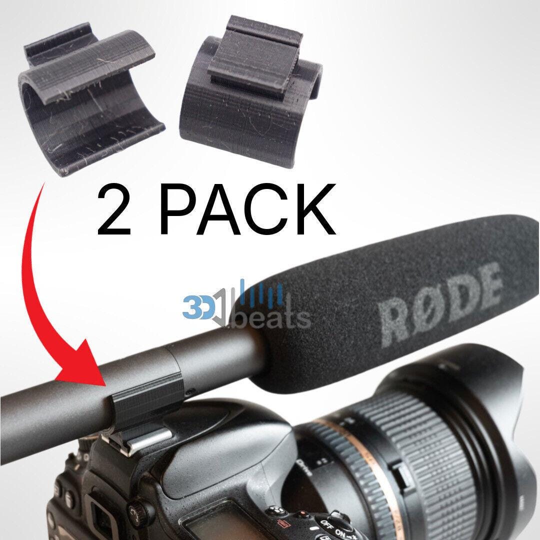 Hot Shoe Adapter Holder Clip for Rode NTG-2 Shot Microphone 22mm Fit *2 ...