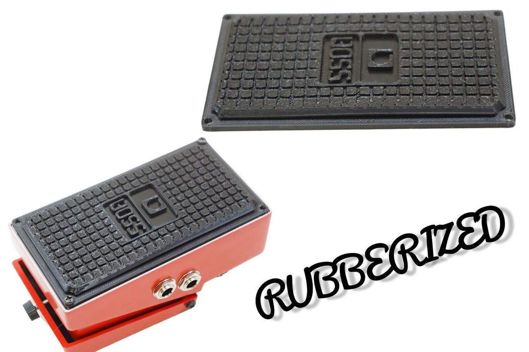 RUBBER Boss Pedal Replacement Back Plate for RC-1 +more (solid ...