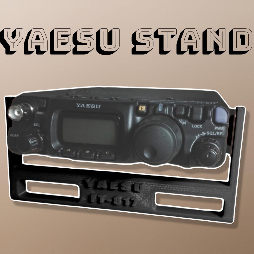 Angled Front Stand for Yaesu FT-891 Compact Transceiver - Etsy