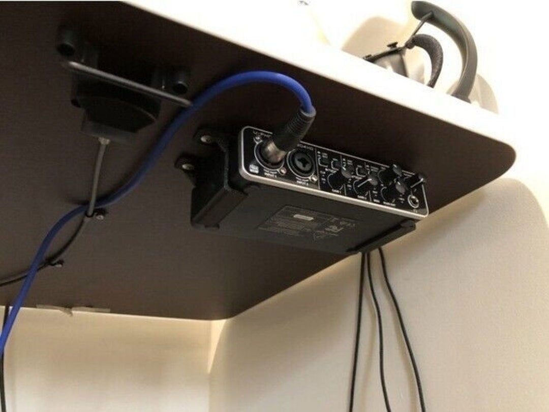 Under Desk / Table Mount for Behringer U-phoria UMC204HD Audio ...