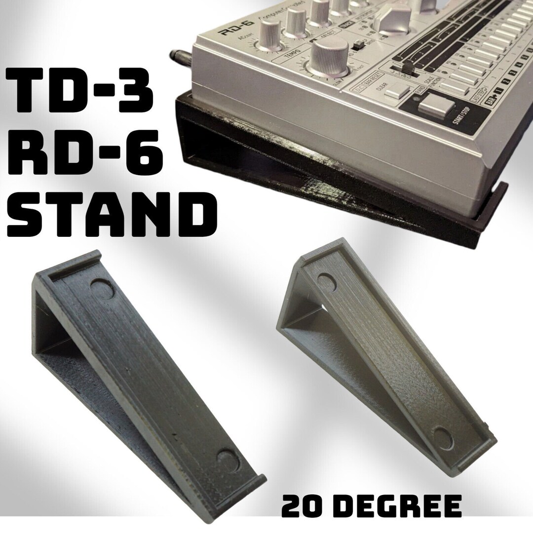 Angled Tilt Stand (20 Degree) for Behringer TD-3 / RD-6 Synth - Etsy