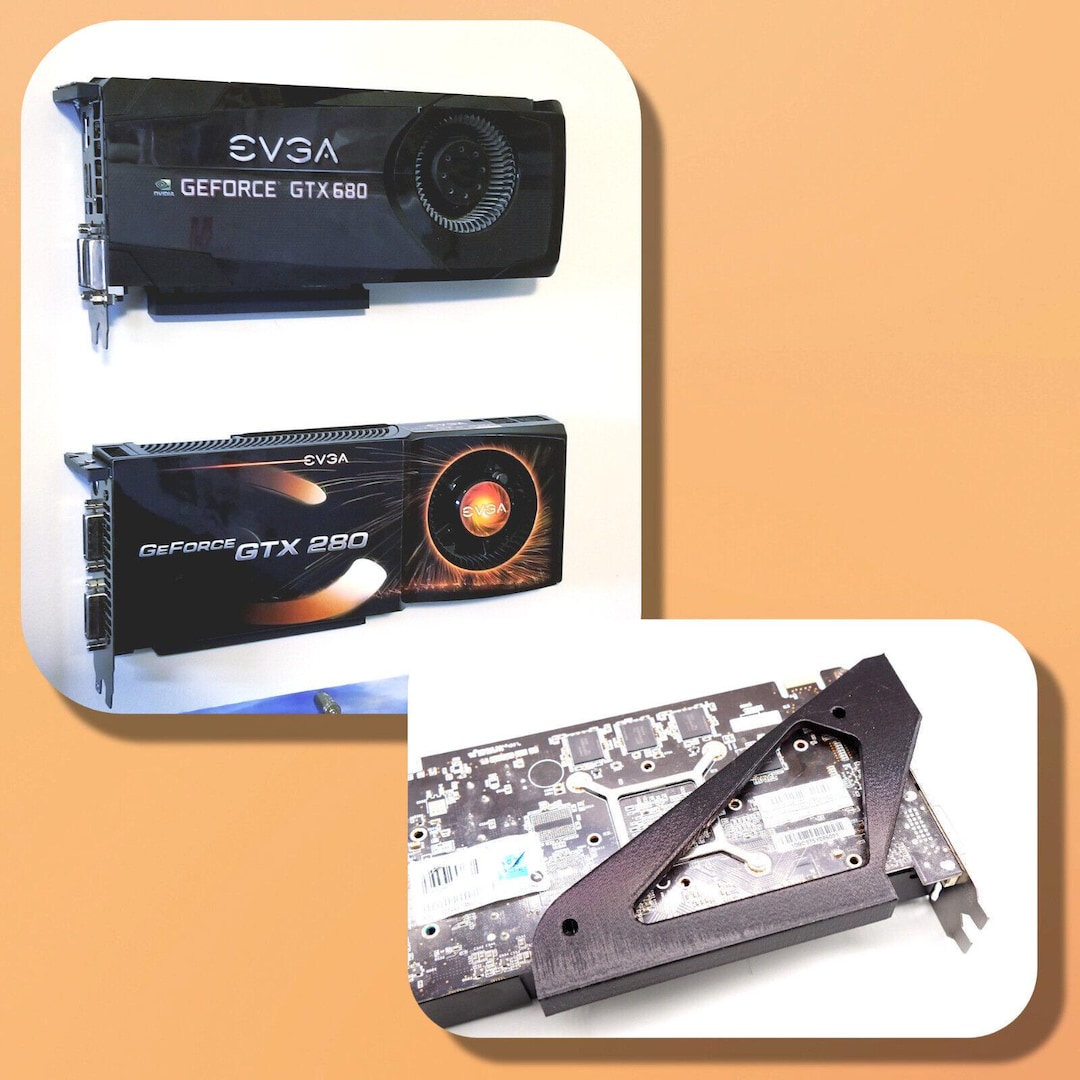 Wall Mount Display Secure Holder for Standard PCIE Graphics Cards GPU ...