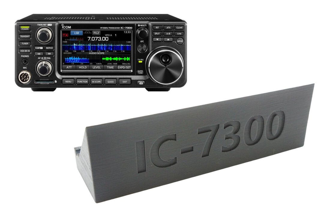 Angled Desk Stand for Icom IC-7300 All Mode Radio Transceiver - Etsy