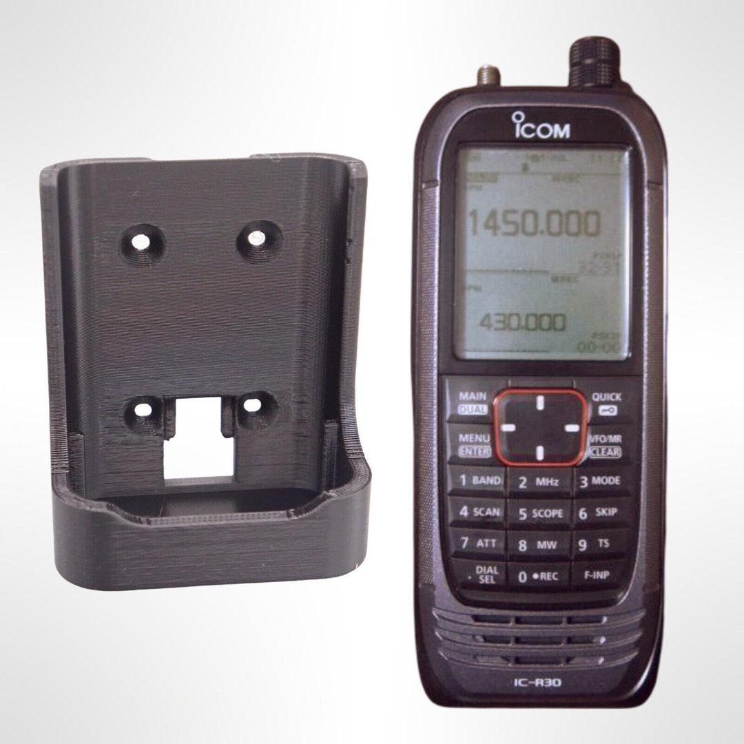 Easy Access Wall Mount Holder for Icom IC-R30 Ham Radio Transceiver - Etsy