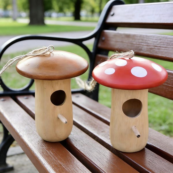 Wooden Bird House Custom - Etsy