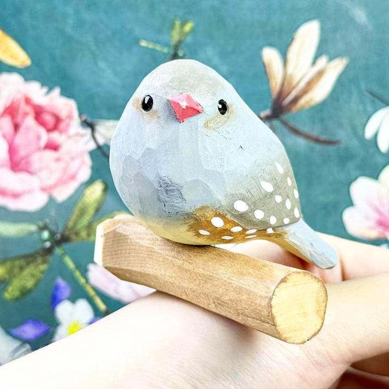 Hand Painted Bird Art - Etsy