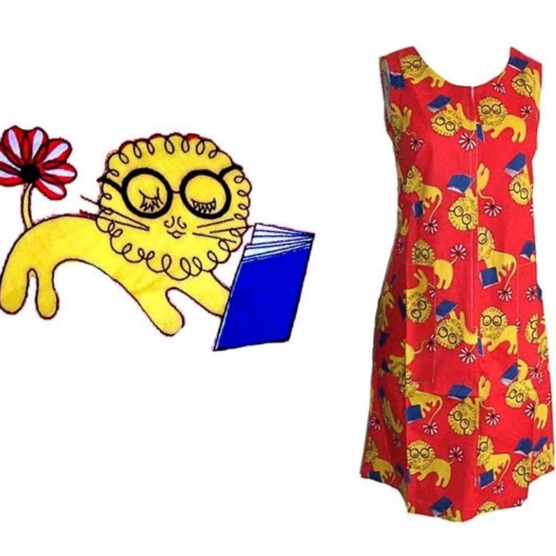 Library Dress - Etsy