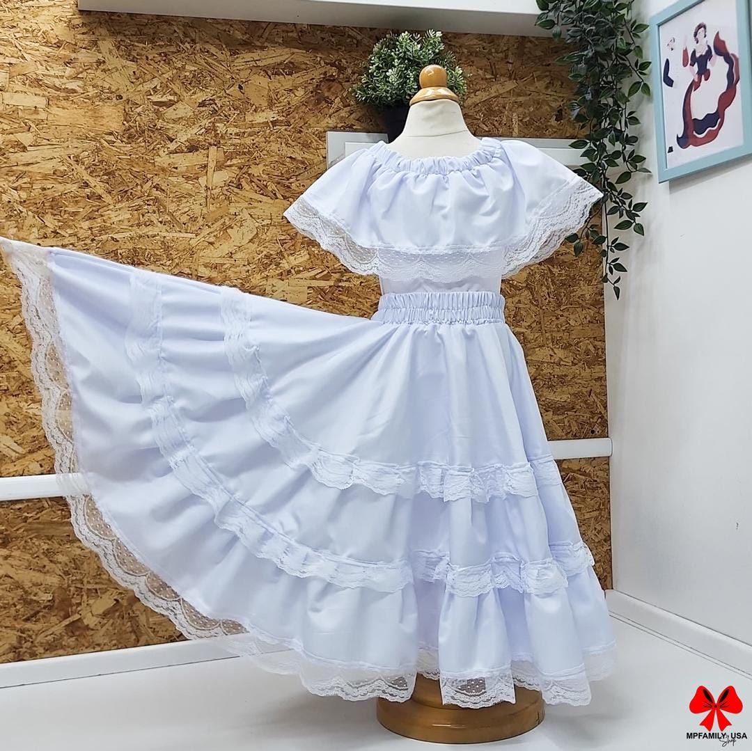 Puertorican Dress Bomba, Classic Boricua Girls Dress From 12 Month to ...