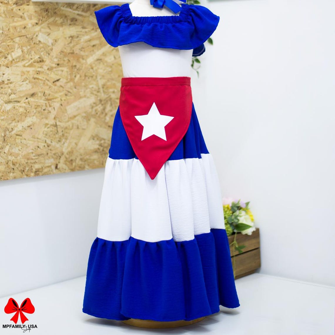 Handmade From Scratch in New York City, Cuban Dress, Classic Cuban ...