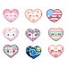 Kawaii Heart Clipart Bundle: 30 Pastel PNG Files - Valentine's Day ...