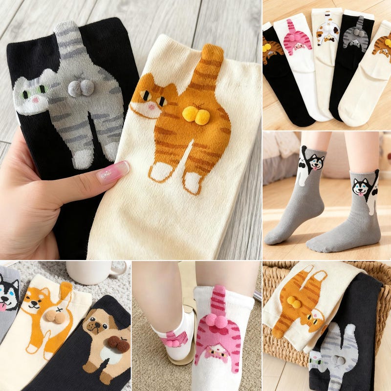 Crochet Black Cat Socks - Etsy