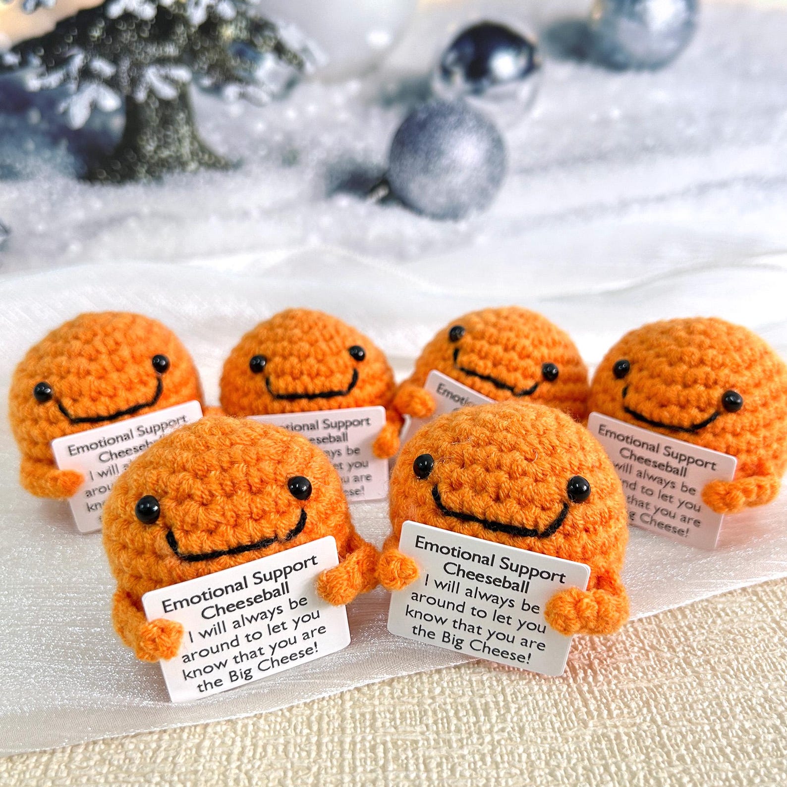 Batch Crochet Cheese Balls, Food Enthusiasts, Crochet Food/cheese ...