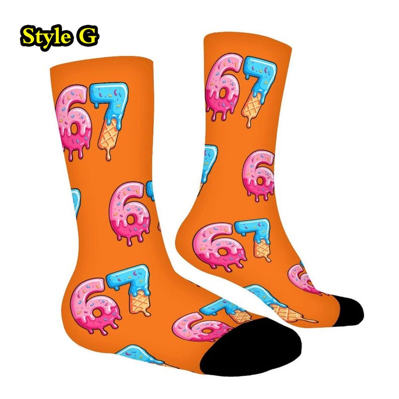 6-7 Meme Gift, 6-7 Socks | Teen Boy Gifts | Funny Socks for Teens Socks ...