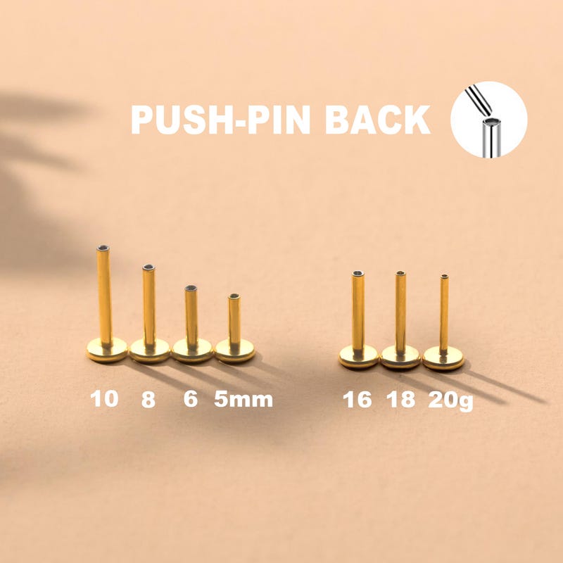 Titanium Earring Posts - Etsy