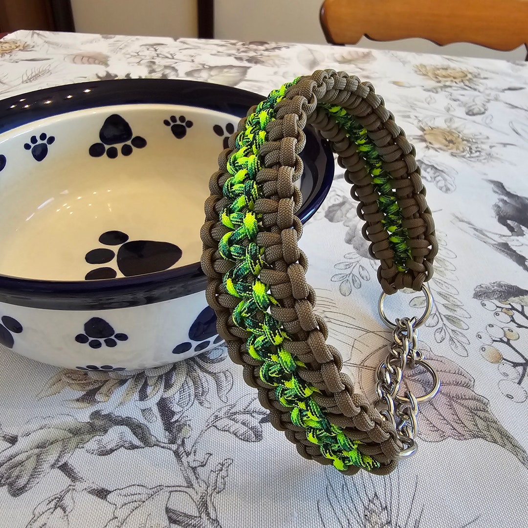 Cobra Trail - Custom Paracord Cobra Trail Dog Collar - Etsy