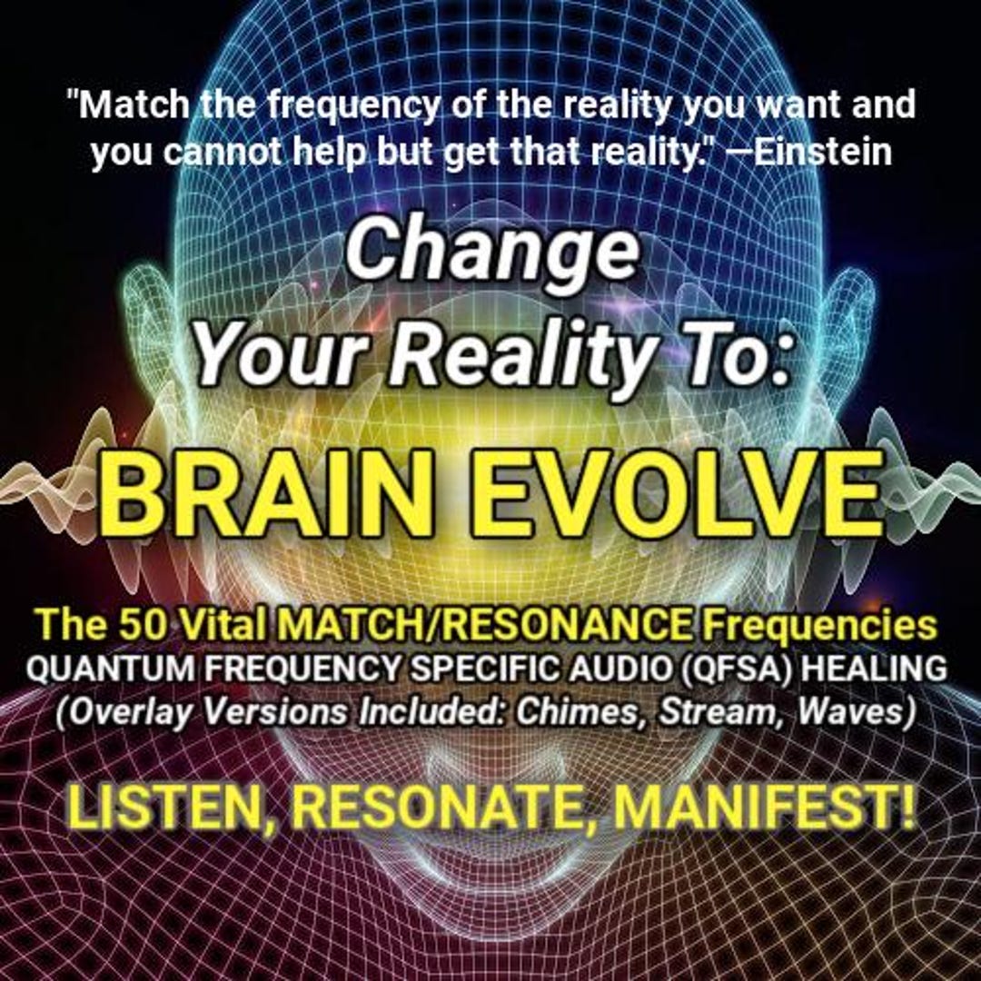 Energy Healing: the 50 Vital BRAIN EVOLVE Quantum Match/resonance Frequencies Bundle - Etsy