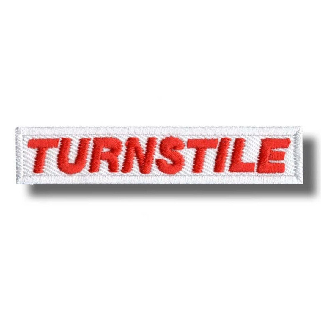 Turnstile Patch Badge Applique Embroidered Iron on 6b4c2b - Etsy
