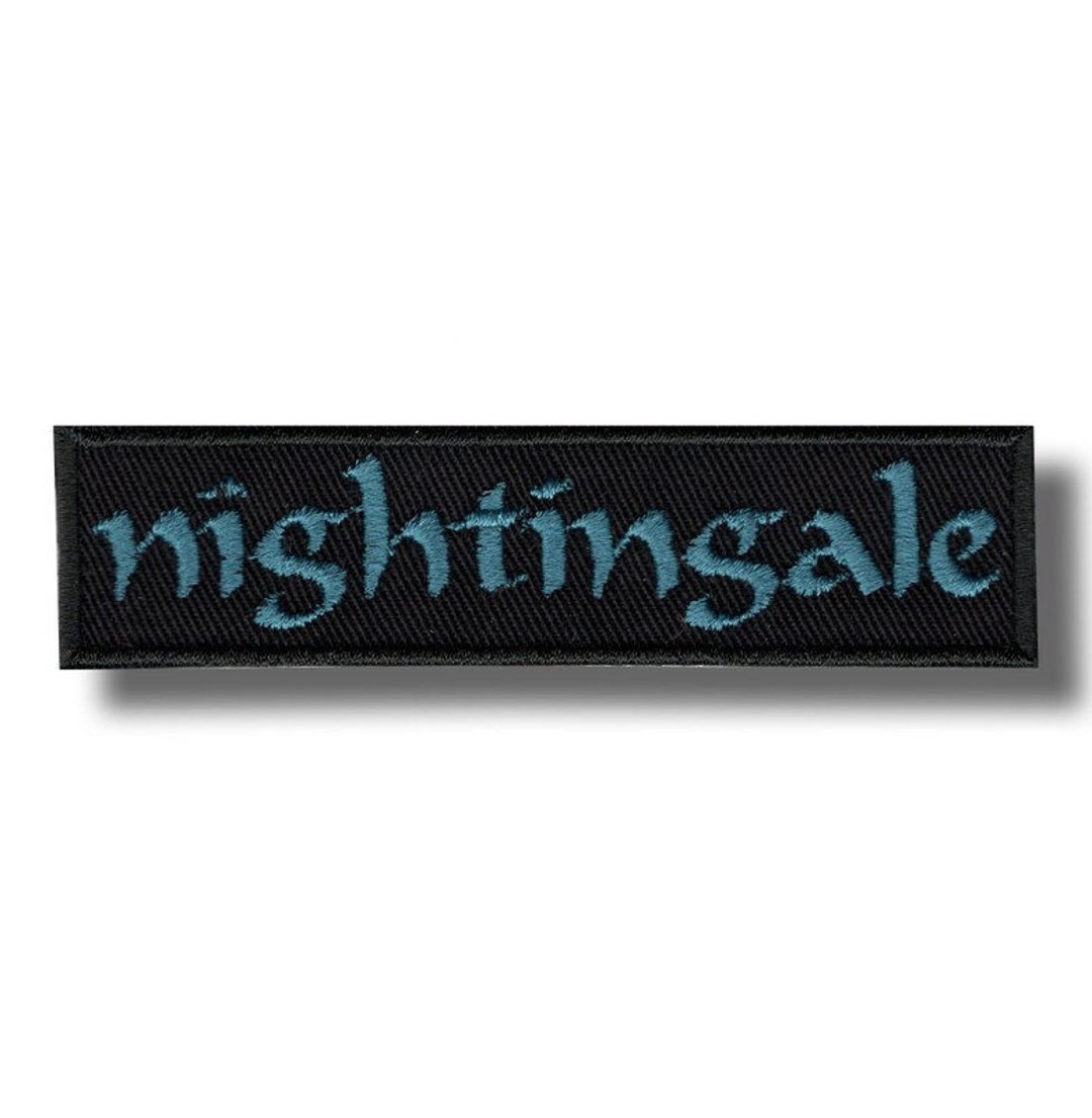 Nightingale Patch Badge Applique Embroidered Iron on D1843e - Etsy