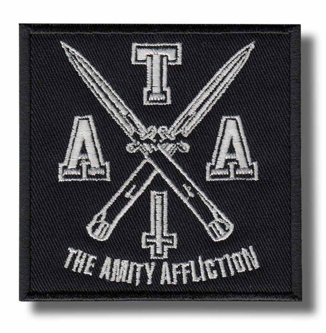 The Amity Affliction Embroidered Patch Badge Iron on Applique 8ae14f - Etsy