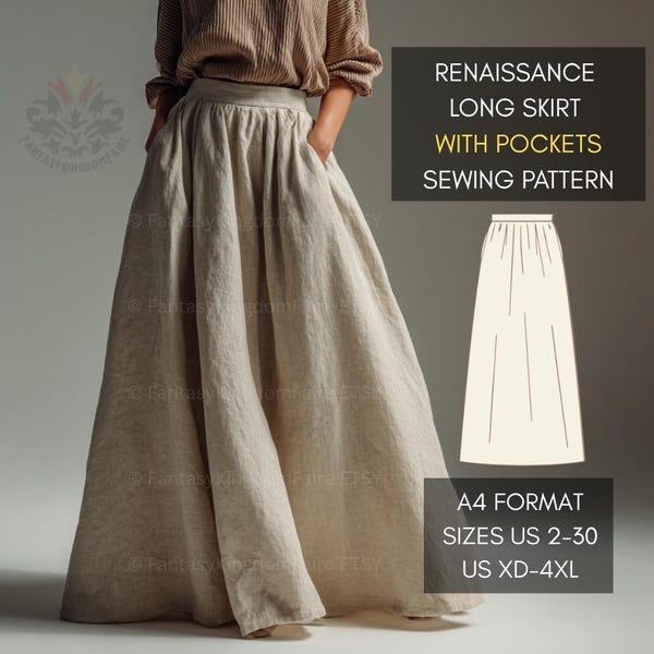 Renaissance Skirt - Etsy