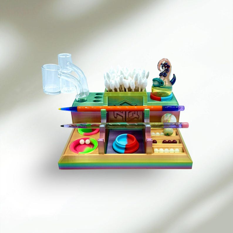 3d Printed Dab Organizer: Dab Station, Tool Storage - Etsy