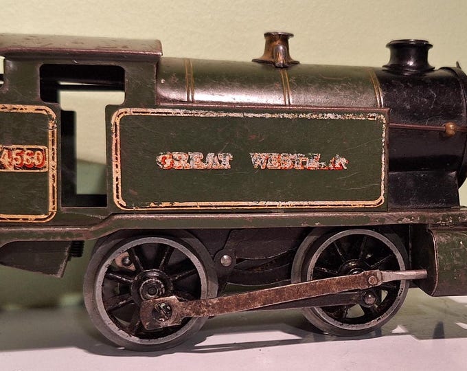 Vintage Hornby Tri-ang Clockwork Locomotive 0 Gauge - Type 40 - Working ...