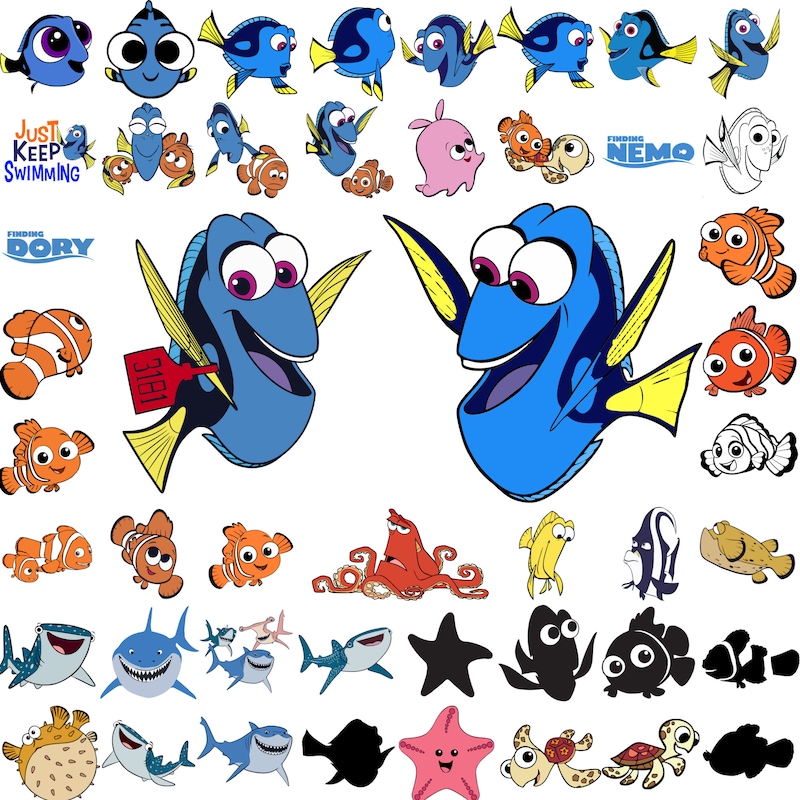 Nemo Svg - Etsy