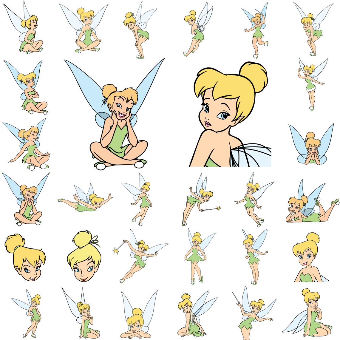 Tinkerbell SVG Bundle, Tinkerbell Svg & Png Files for Cricut, Believe ...