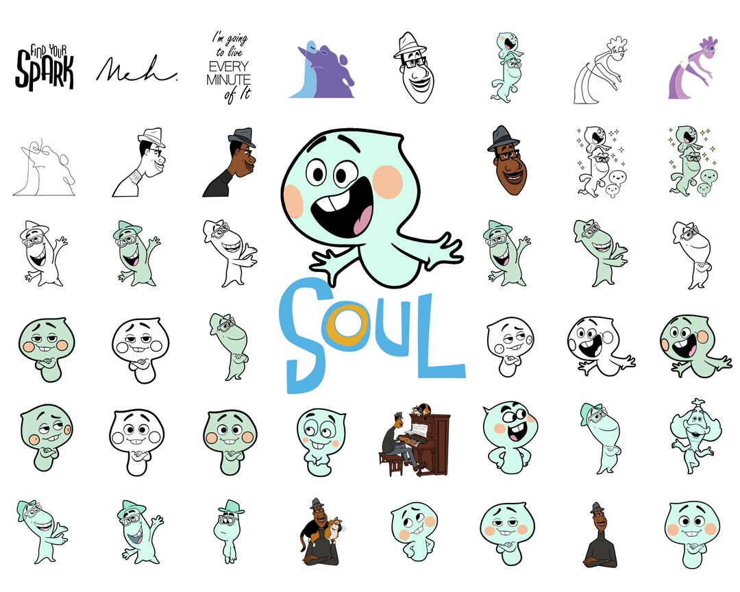 Layered Svg,cut File for Cricut, Soul SVG, Joe Gardner Svg, Soul Cricut ...