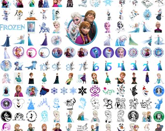 FROZEN SVG Bundle, FROZEN Svg Files for Cricut, Frozen Clipart ...