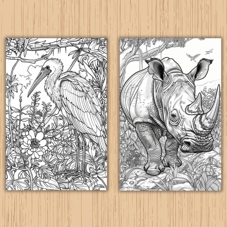 35 Endangered Species Coloring Pages, Endangered Animals Coloring Book ...
