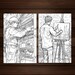 35 Trades and Professions Coloring Pages, Adult Coloring Book, Trades ...