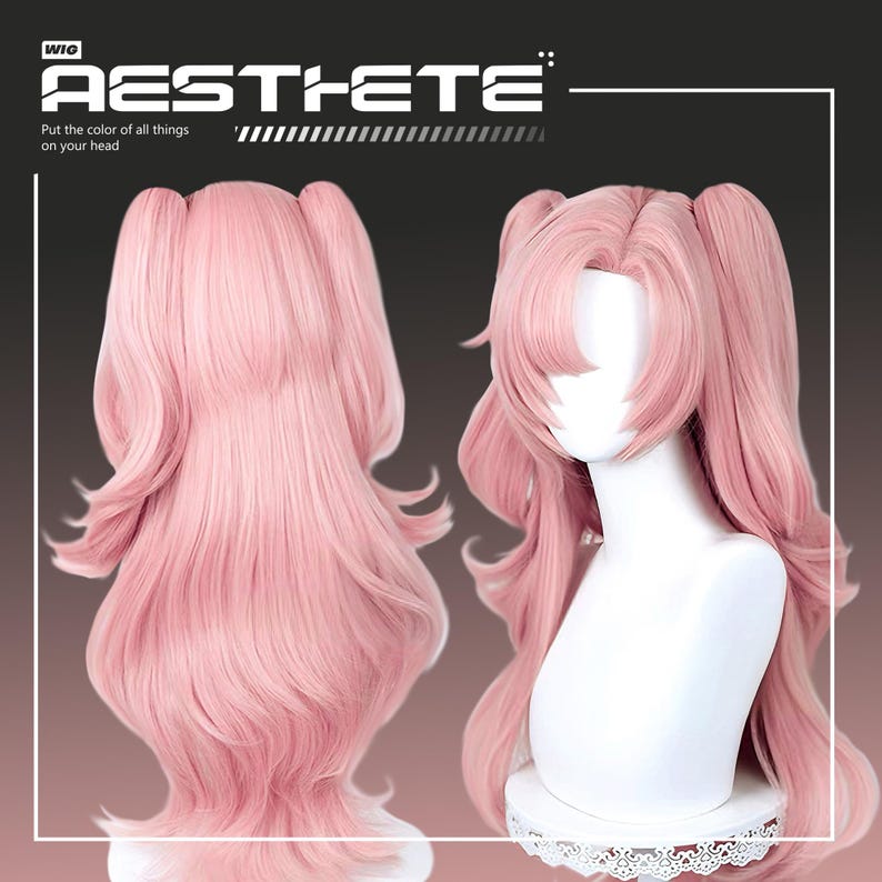 Zenless Zone Zero Nicole Demaba Wig 80cm/31.5in Women's Fan Double ...