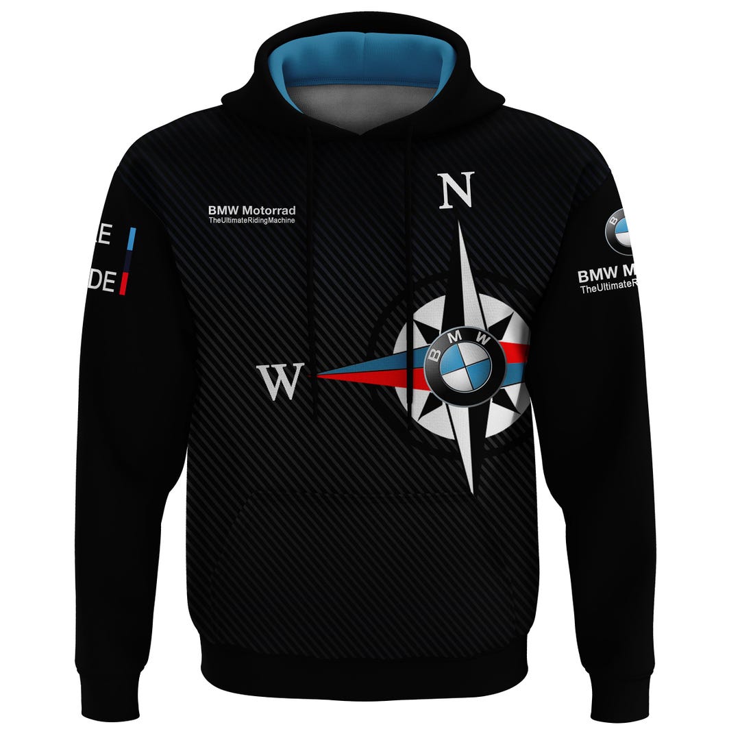 BMW Motorrad Compass Hoodie Limited Edition, Sizes S to 5XL - Etsy