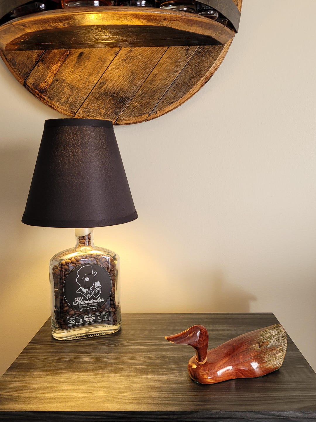 Haberdasher Bourbon Lamp - Etsy