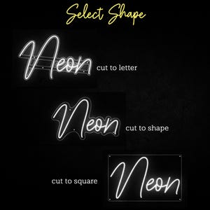 Custom Neon Sign, Name Neon Sign, Neon Sign Battery Operated, Wedding ...