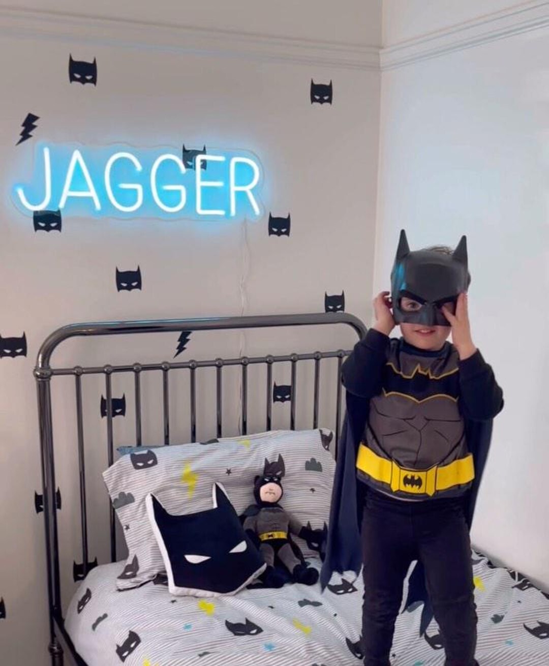 Custom Kids Room Decor, Custom Neon Sign, LED Name Sign, Kid's Name ...