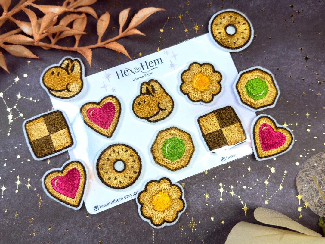 Retro Game Cookies | Iron-on Embroidery - Etsy