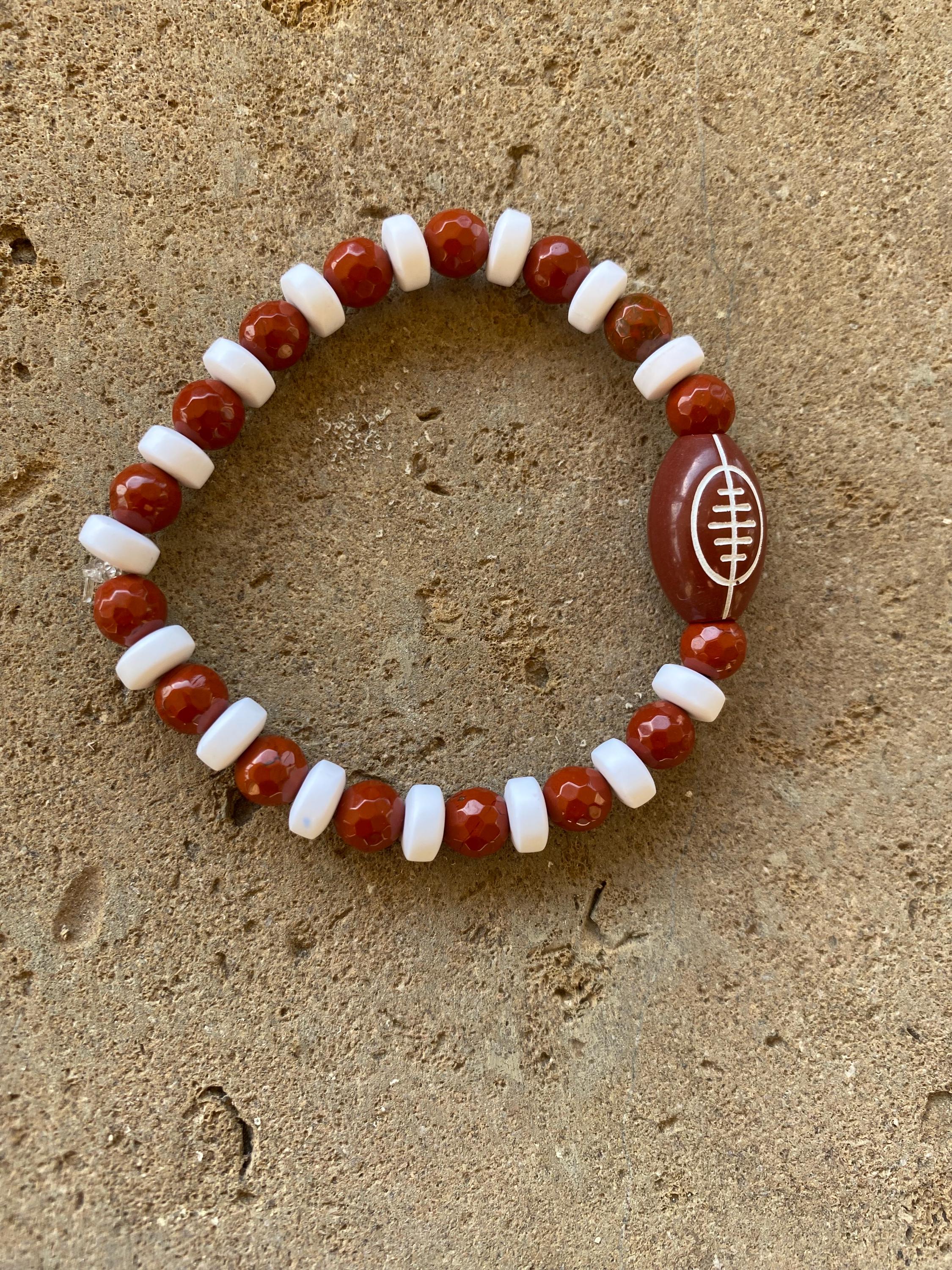 University of Texas School Color Bracelets, Burnt Orange, Hookem Horns ...
