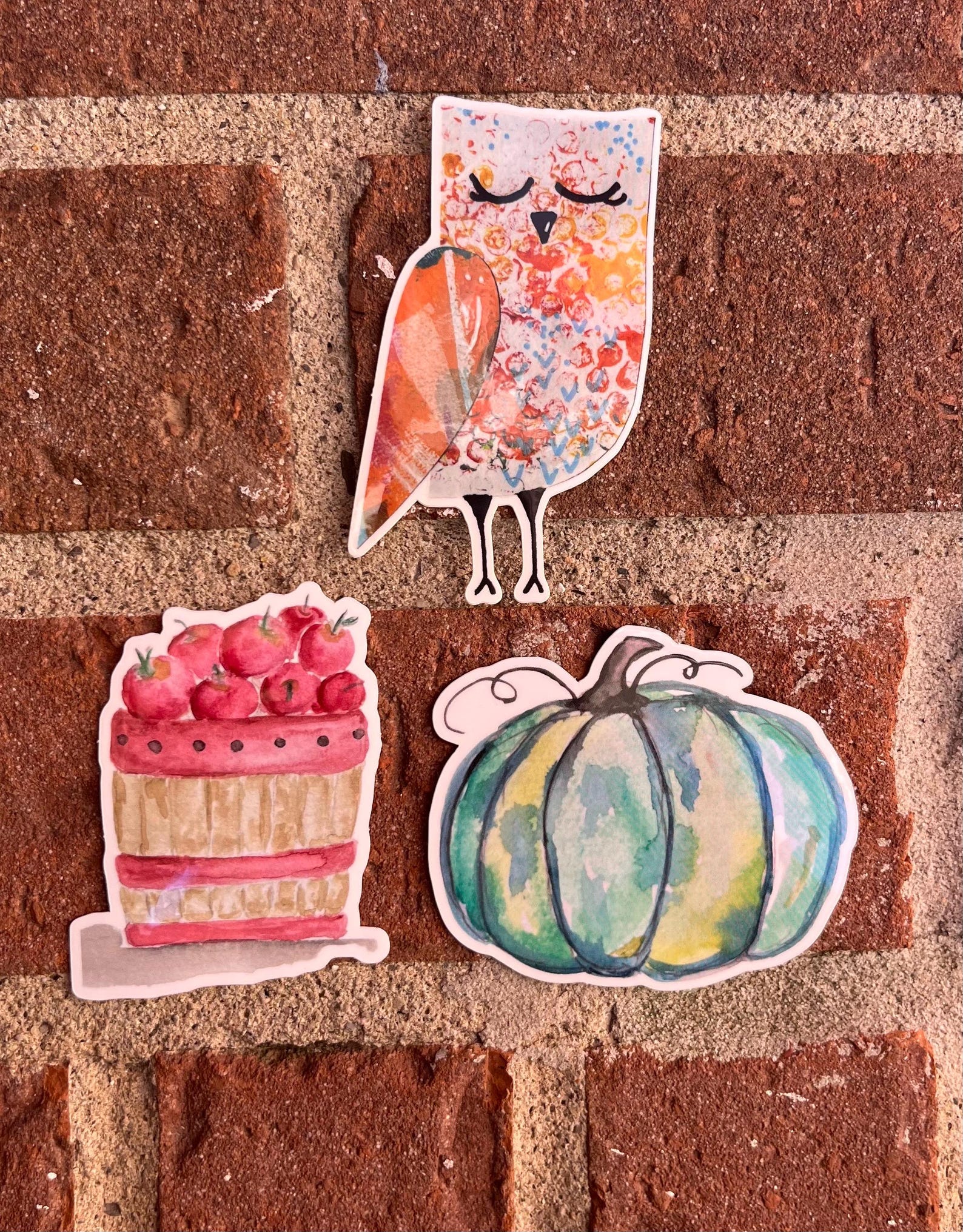 Autumn Sticker Set - Etsy