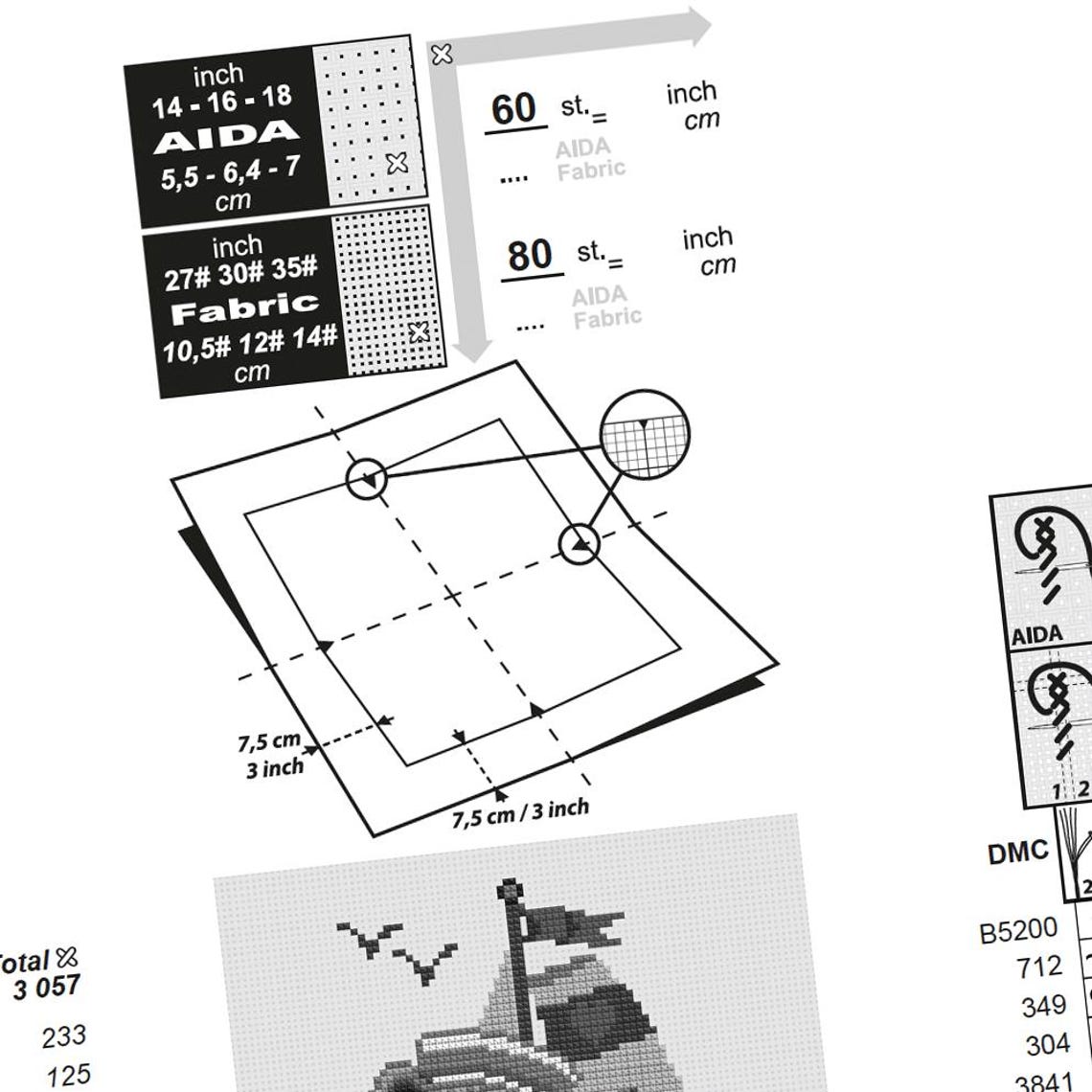 Teddy Sailor - Adorable Baby Item Xstitch PDF Pattern for Modern ...